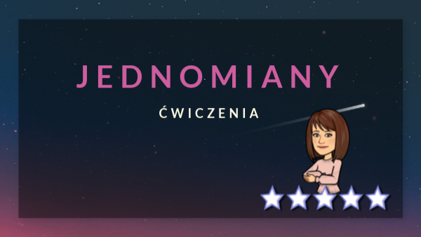Jednomiany Zadania