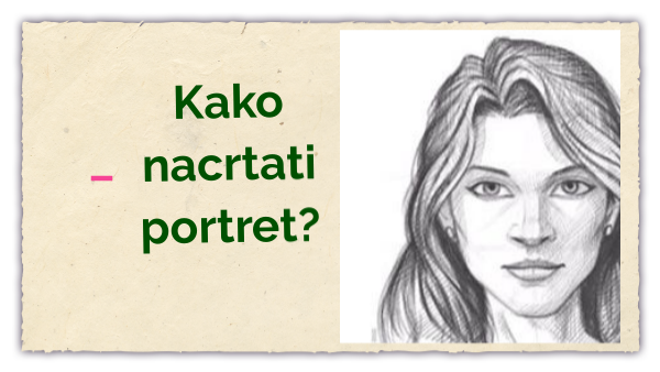 Kako Nacrtati Portret