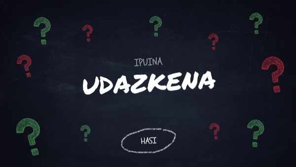 Udazkena ulermena | Genially