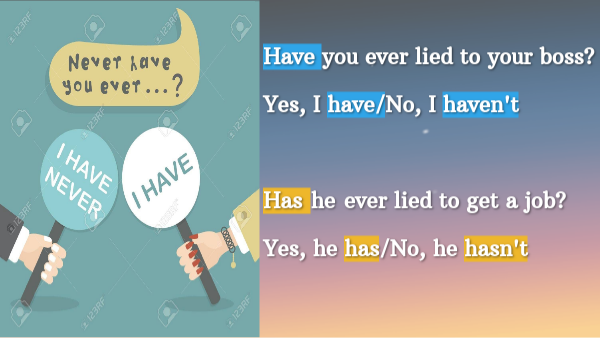 Never have I ever...