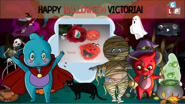HAPPY HALLOWEEN VICTORIA! TRICK OR TREAT?!