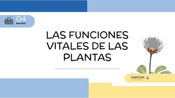 1Bach_Las funciones vitales de las plantas