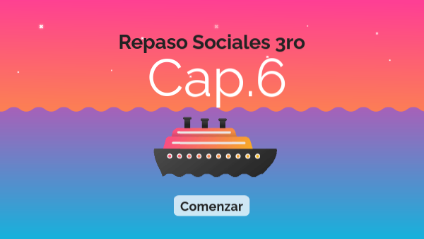 Sociales 3ro Repaso Cap.6