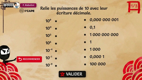 puissances de 10 | Genially