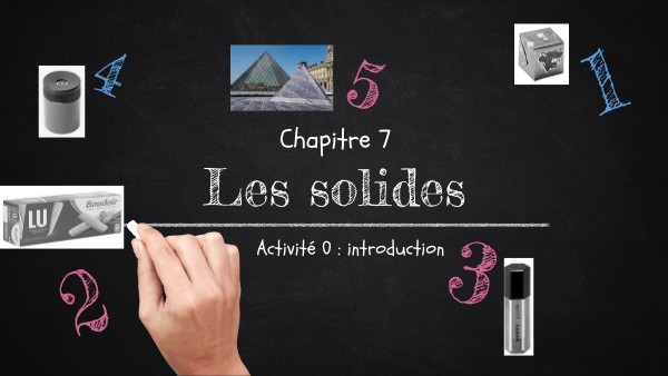 Les solides activité 0 | Genially