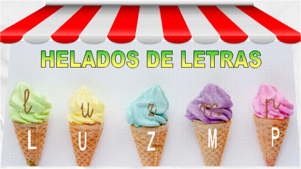 HELADOS DE LETRAS | Genially