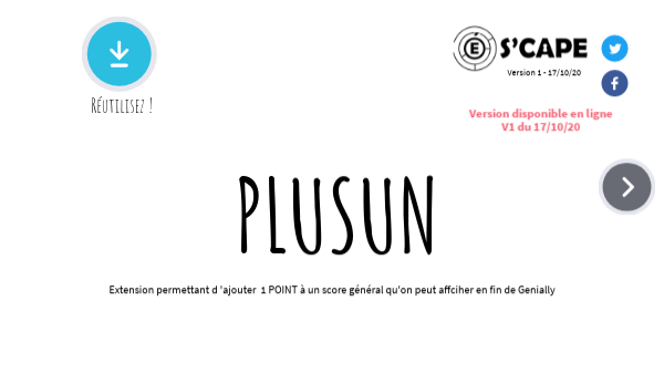 REUTILISABLE PLUSUN | Genially
