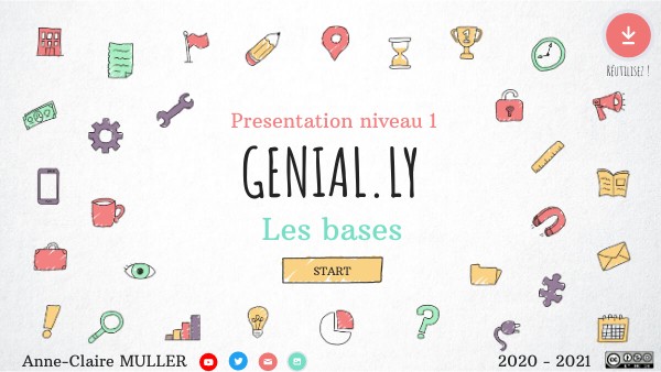 Formation 1 réutilisable | Genially