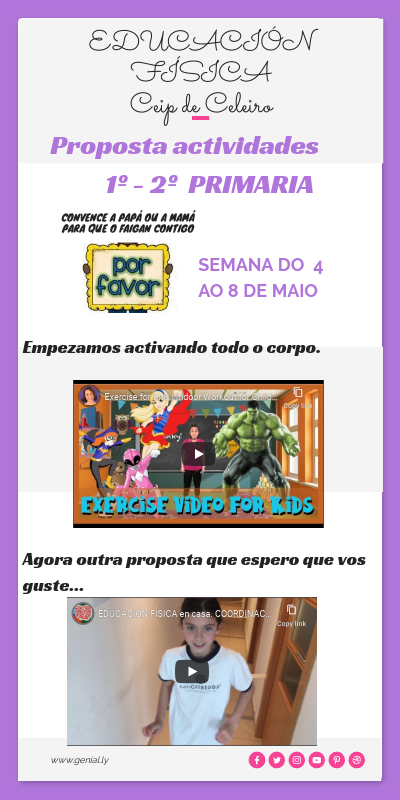 TAREA 4 1º-2º PRIMARIA | Genially