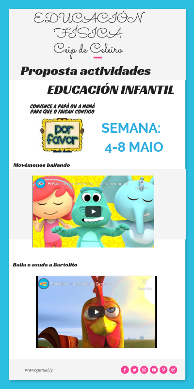 TAREA 4 EDUCACIÓN INFANTIL | Genially