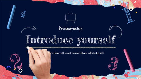 Introduce yourself and people | Genially