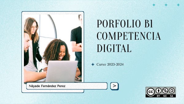 Porfolio B1 COMPETENCIA DIGITAL