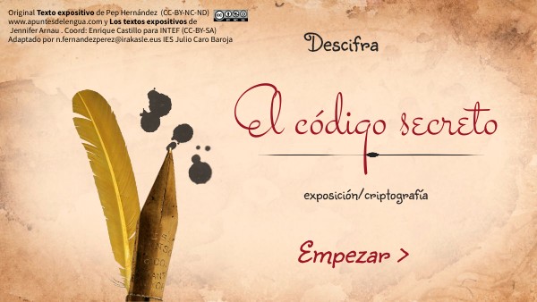 DESCIFRA EL CÓDIGO SECRETO