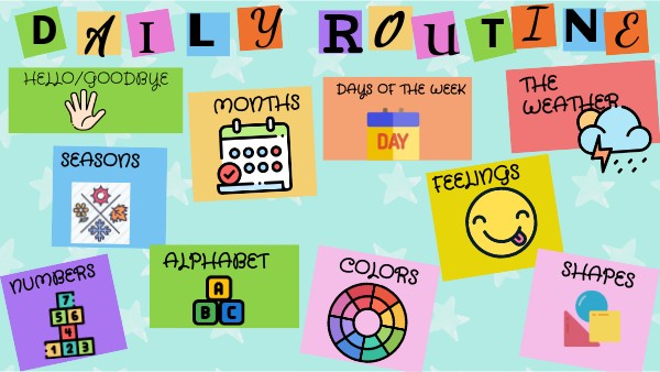 DAILY ROUTINE 1º