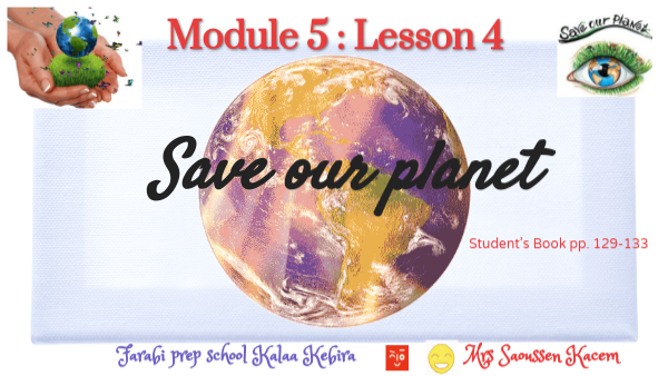 Save our planet | Genially