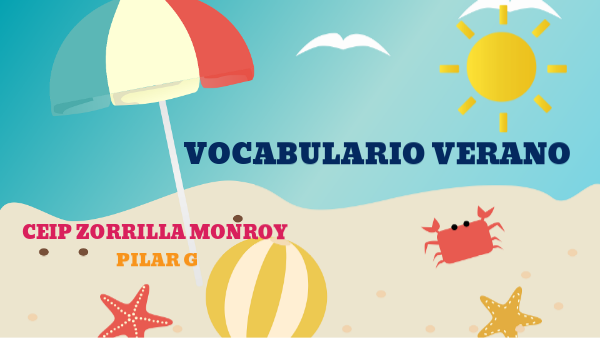 VOCABULARIO VERANO | Genially