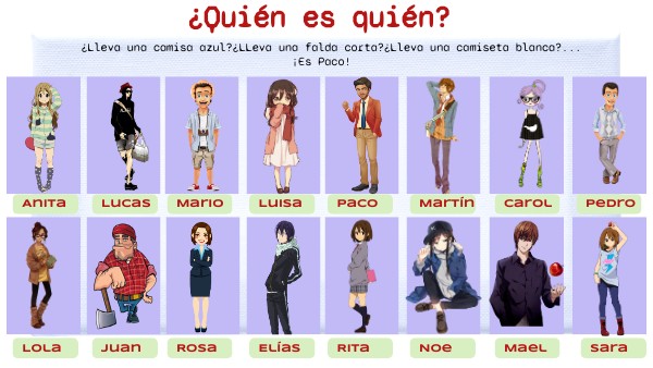 Ropa¿Quién es quién? | Genially