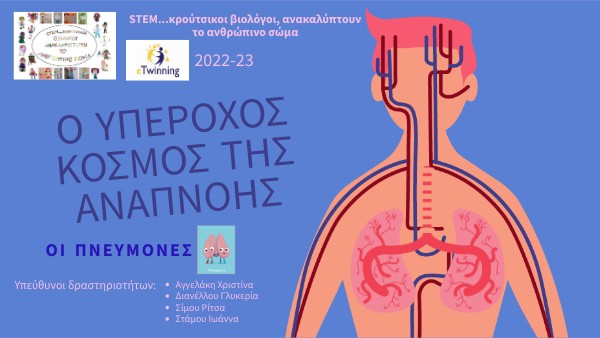 Αποστολή - Ο υπέροχος κόσμος της Αναπνοής-Οι Πνεύμονες | Genially