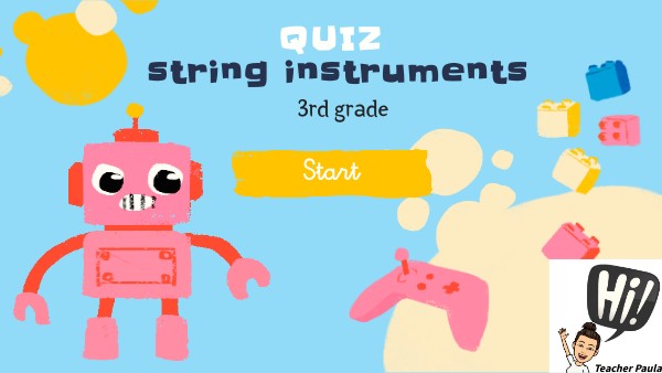 QUIZ String instruments 3º