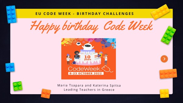 EU Code Week - Birthday's Challenges