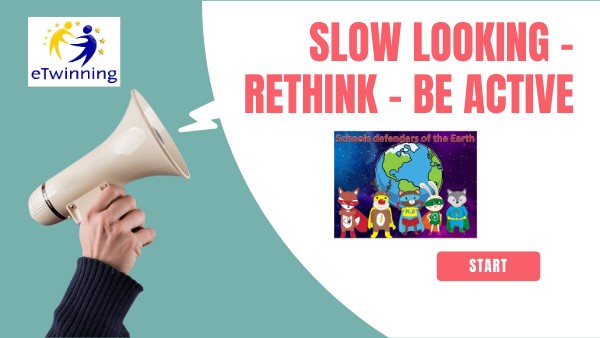 Slow looking - rethink - be active