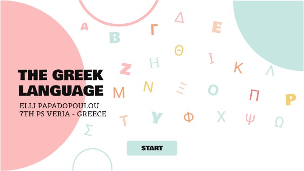 The greek language | Genially