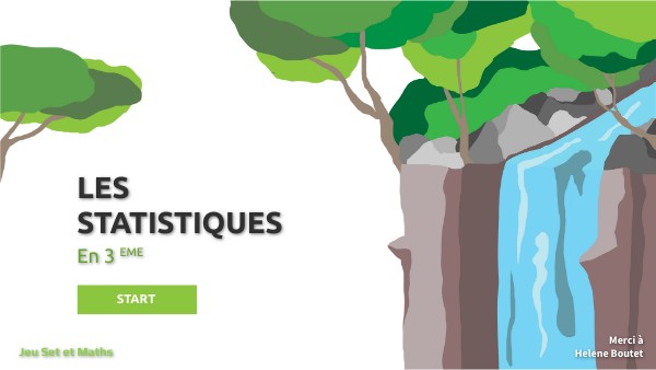 Les Statistiques 3e | Genially