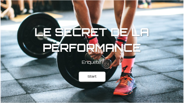 Le secret de la performance | Genially