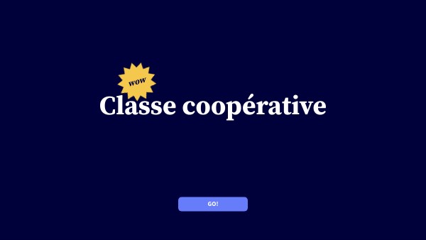 Classe coopérative | Genially