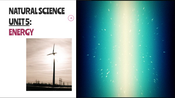 3th Unit 5: Energy
