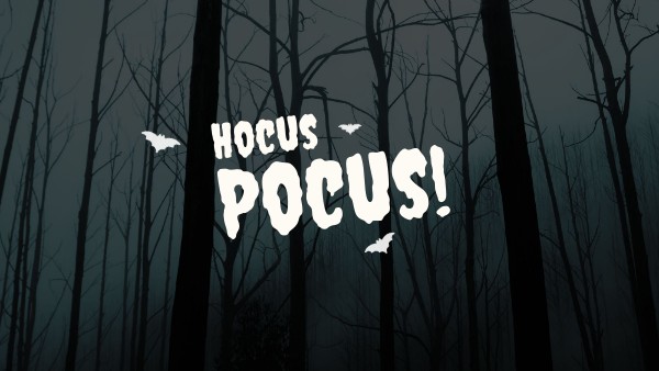Hocus Pocus - Song Class | Genially