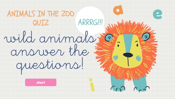 wild animals | Genially