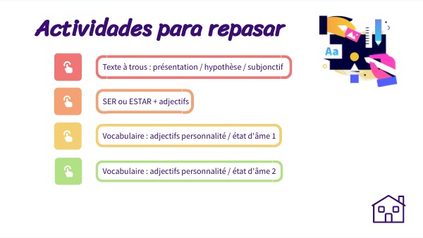 Actividades para repasar