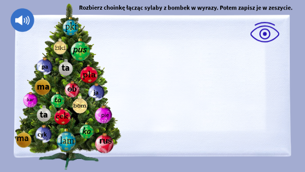 Sylabowa choinka | Genially