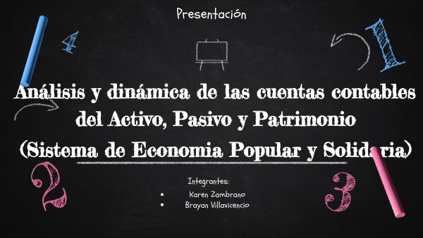 Análisis y dinámica de las cuentas contables | Genially