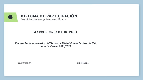 CERTIFICADO DIAGONAL | Genially