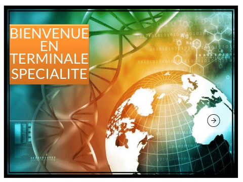 Présentation programme 2024 SPE SVT | Genially