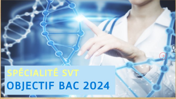 Spé SVT : Objectif BAC2024!