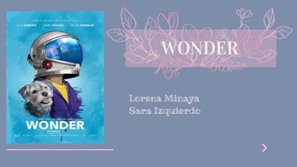 WONDER-Lorena Minaya y Sara Izquierdo | Genially