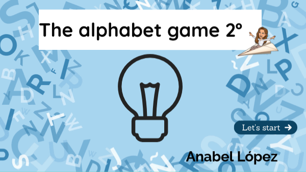 Alphabet game 2º primaria