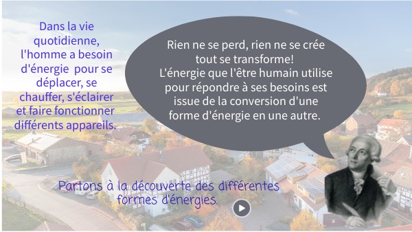 L'énergie et ses conversions 6ème | Genially