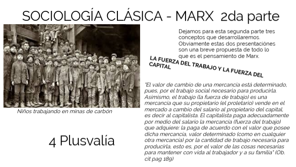 Sociología Clásica Marx 2 | Genially
