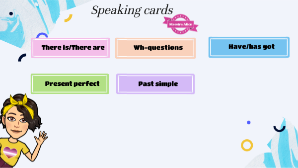 SPEAKING CARDS | Genially