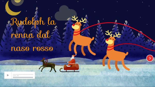 Rudolph, la renna dal naso rosso! | Genially