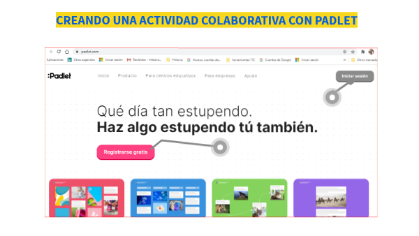Creando una actividad colaborativa con Padlet | Genially
