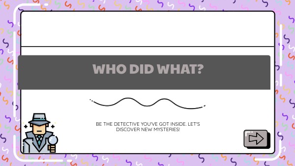 A2 PAST SIMPLE DETECTIVES | Genially