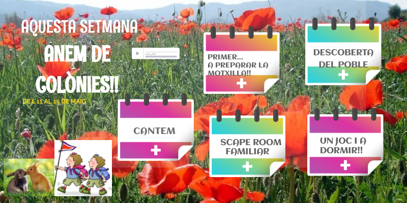 P4 -SETMANA DE COLÒNIES (11-15/5) | Genially