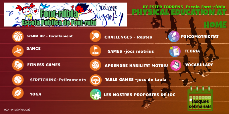 PHYSICAL EDUCATION AT HOME by Ester Torrens | Genially