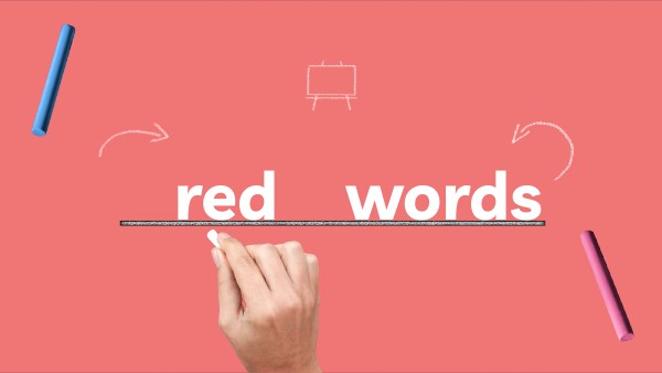 red words set 3