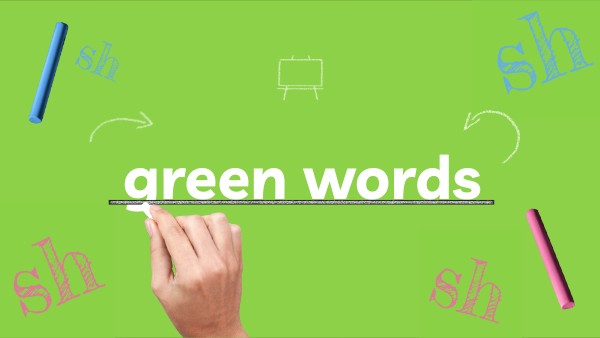 green words _sh | Genially